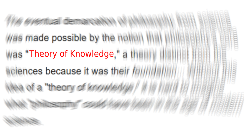 The theory of Knowledge: Epistemology of Coexistential Philosophy ...