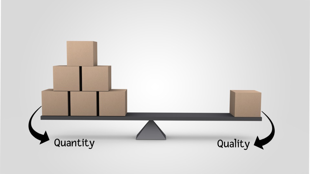 Quantity and Quality — Two Parameters of Improvement - Anand Damani